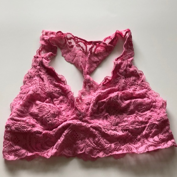 Intimates & Sleepwear | Bright Pink Bralette | Poshmark